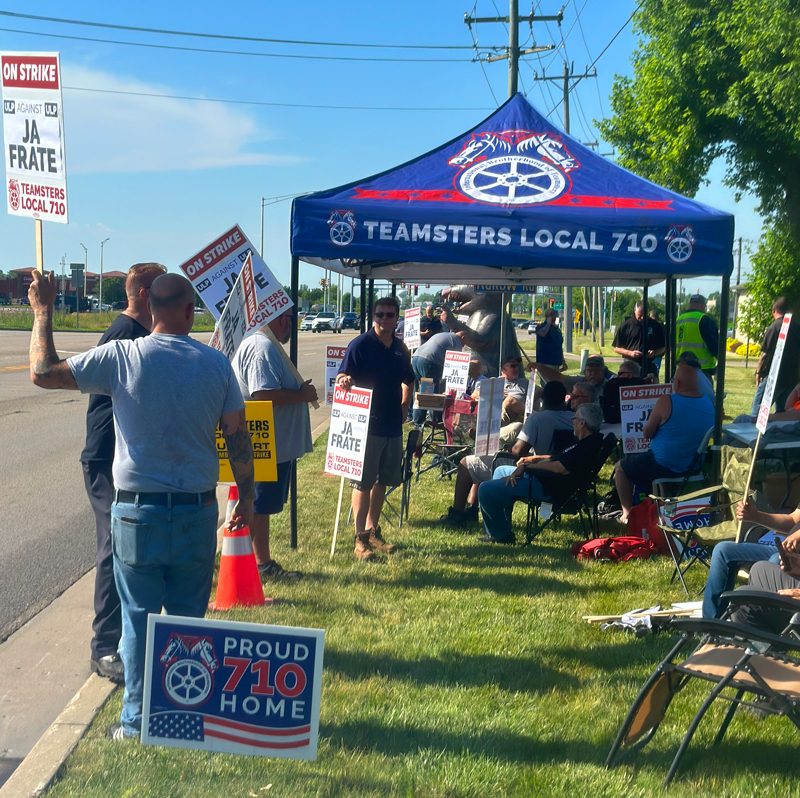 HAPPENING NOW: JA Frate Strike [Photos] – The Online Home of Teamsters ...