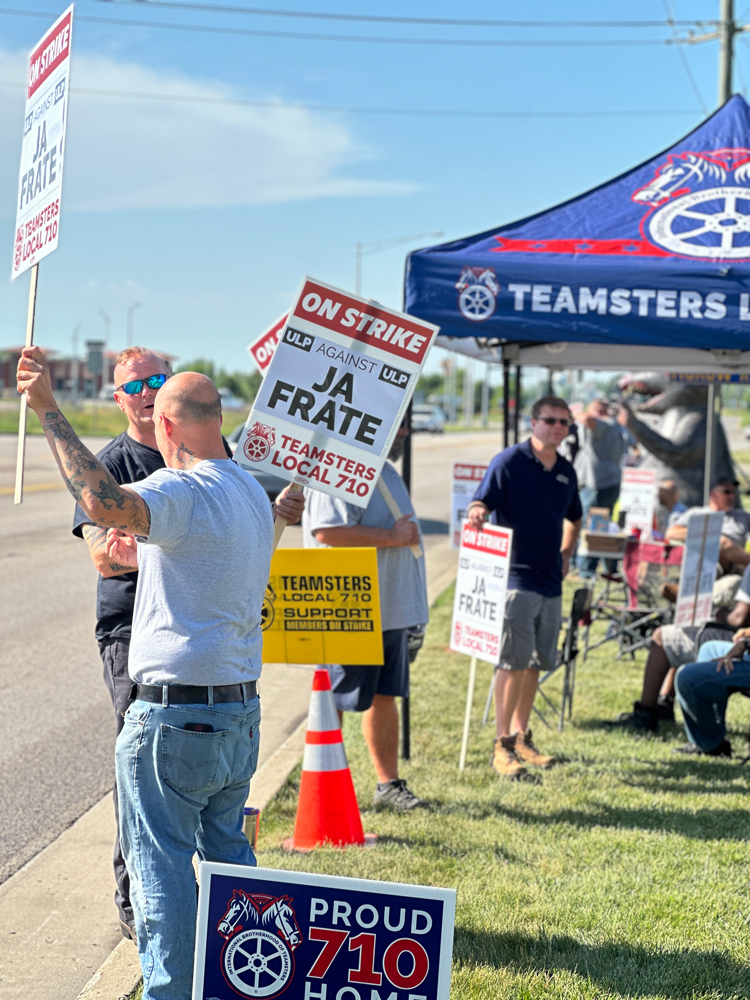HAPPENING NOW: JA Frate Strike [Photos] – The Online Home of Teamsters ...